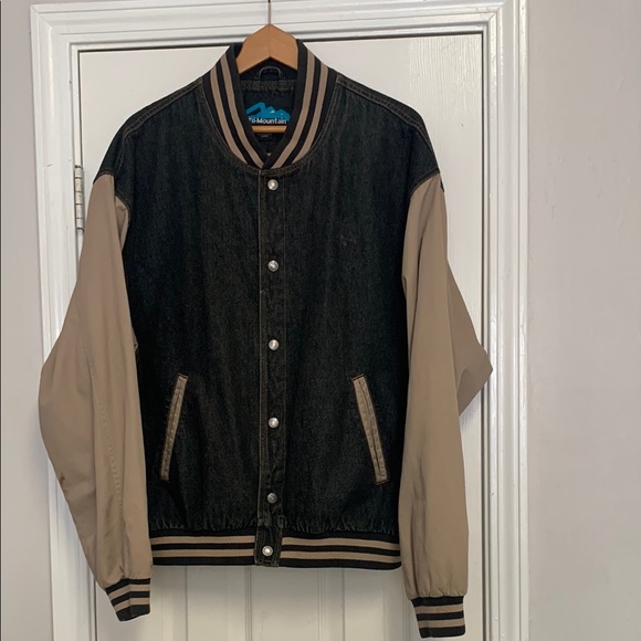 Tri-Mountain | Jackets & Coats | Trimountain Vintage Varsity Leather ...